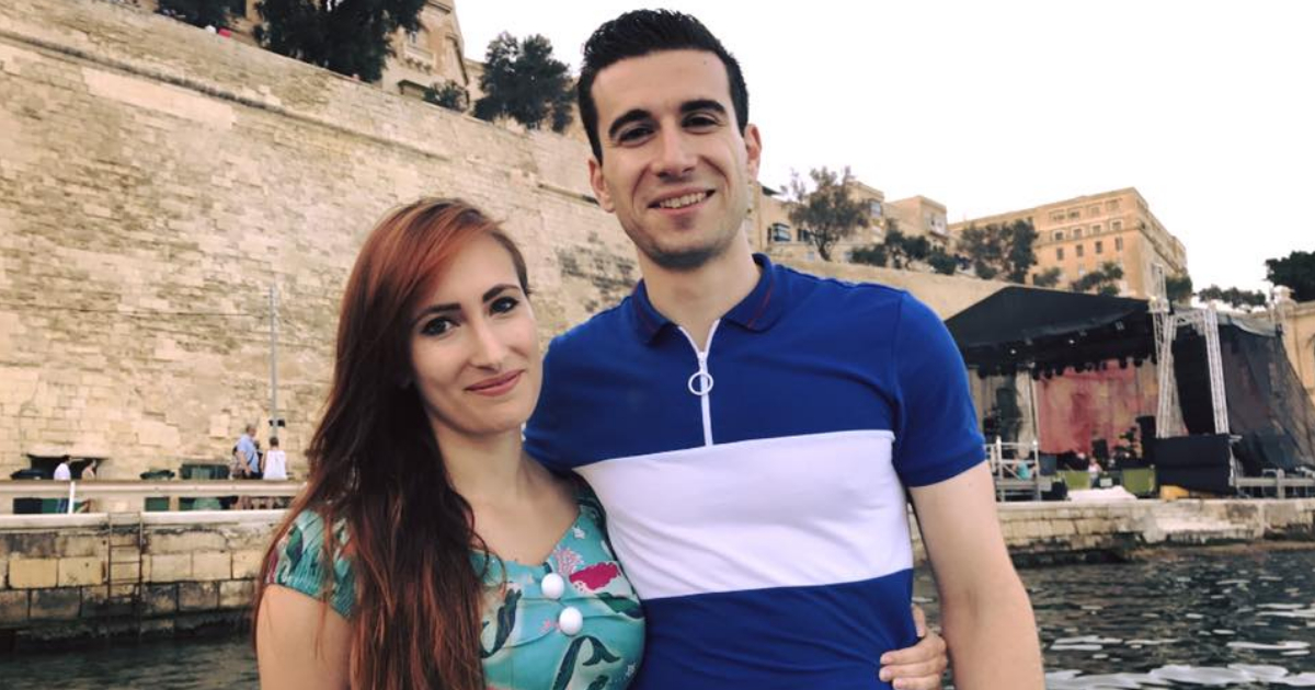 Actors Kim Dalli and Daniel Azzopardi tie the knot