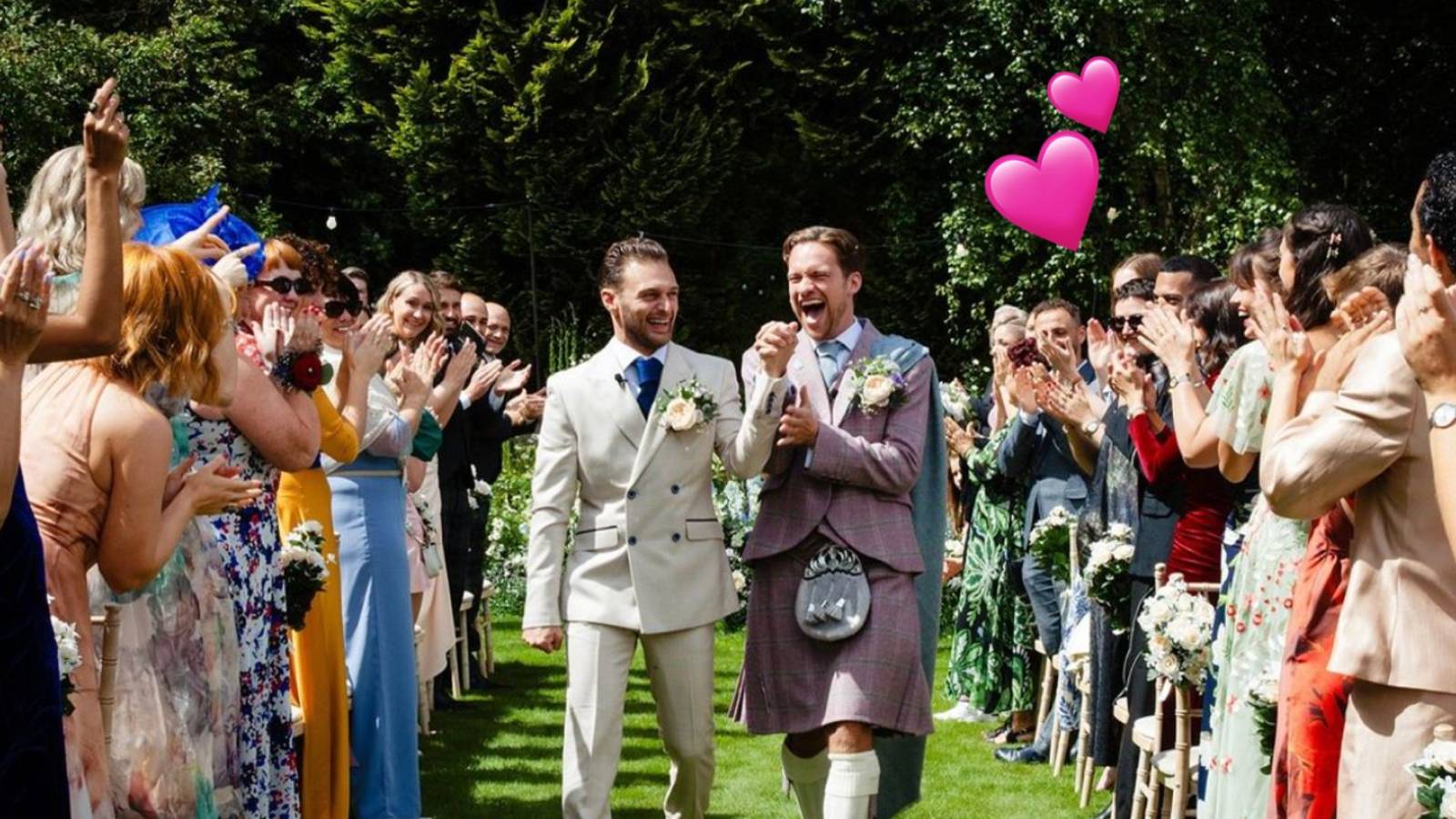 Congratulations! Luke Cassar and Ben Ellis are now officially married