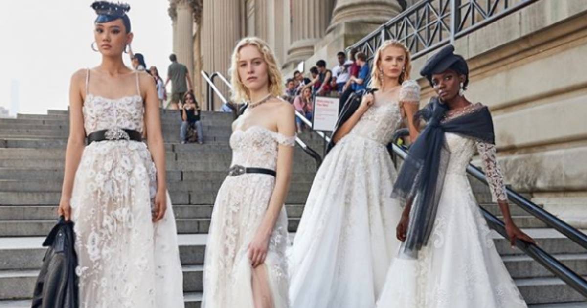 Fringes, ruffles & suits: 10 huge trends in bridal fashion for spring 2020