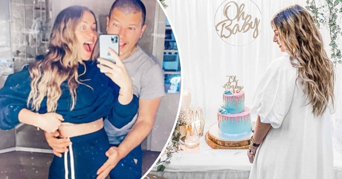 Hello beautiful bump! Tamara Webb warms our hearts as Baby Peanut ...