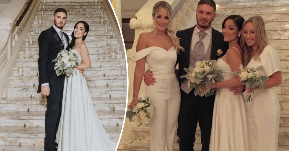 Ira Losco & Sean Gravina get hitched in stunning, minimal and super ...