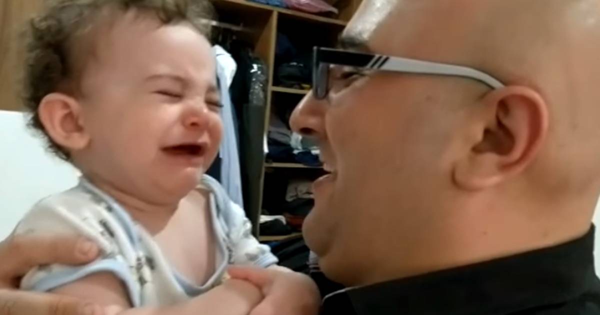 WATCH: Poor guy! JD Patrick's new look has his son literally in tears