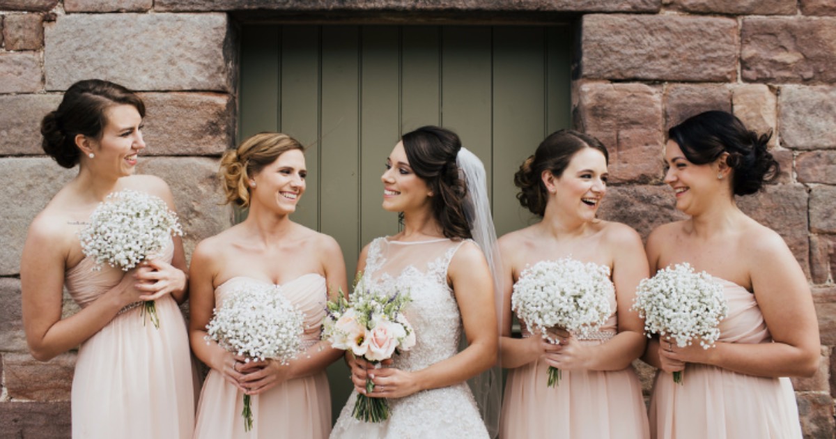 Who goes first in the wedding procession?