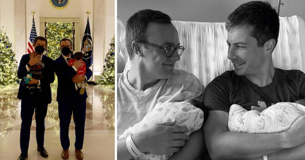 Future politicians? Pete Buttigieg’s twins have already visited The ...