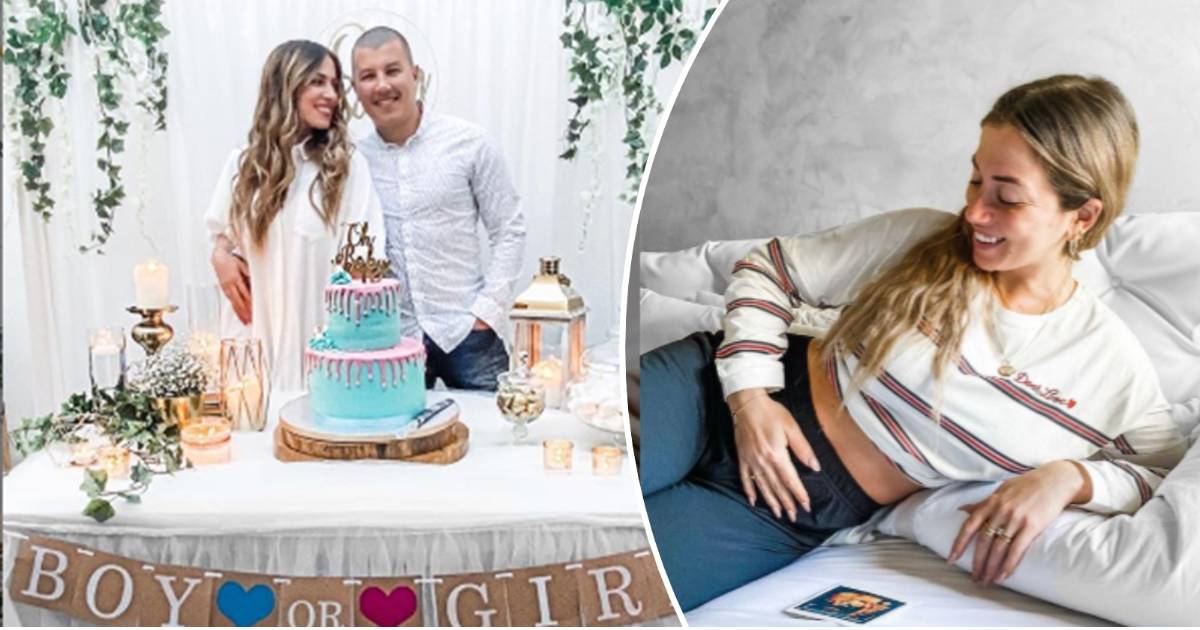 Girl or boy? Tamara Webb shares snap from her gender reveal!