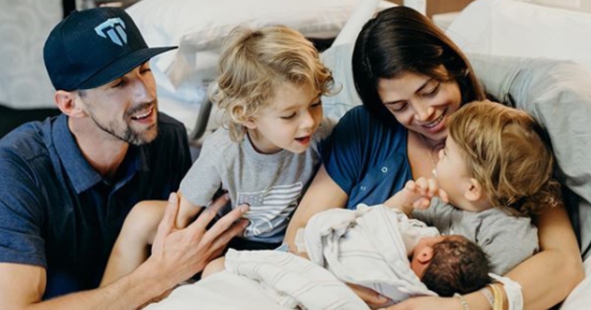 Michael Phelps and wife Nicole welcome their third bundle of joy!
