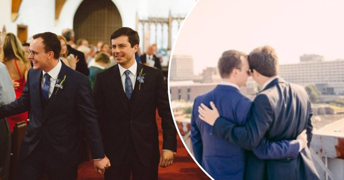 "Two years on, I'm more in love than ever" - Pete Buttigieg celebrates ...