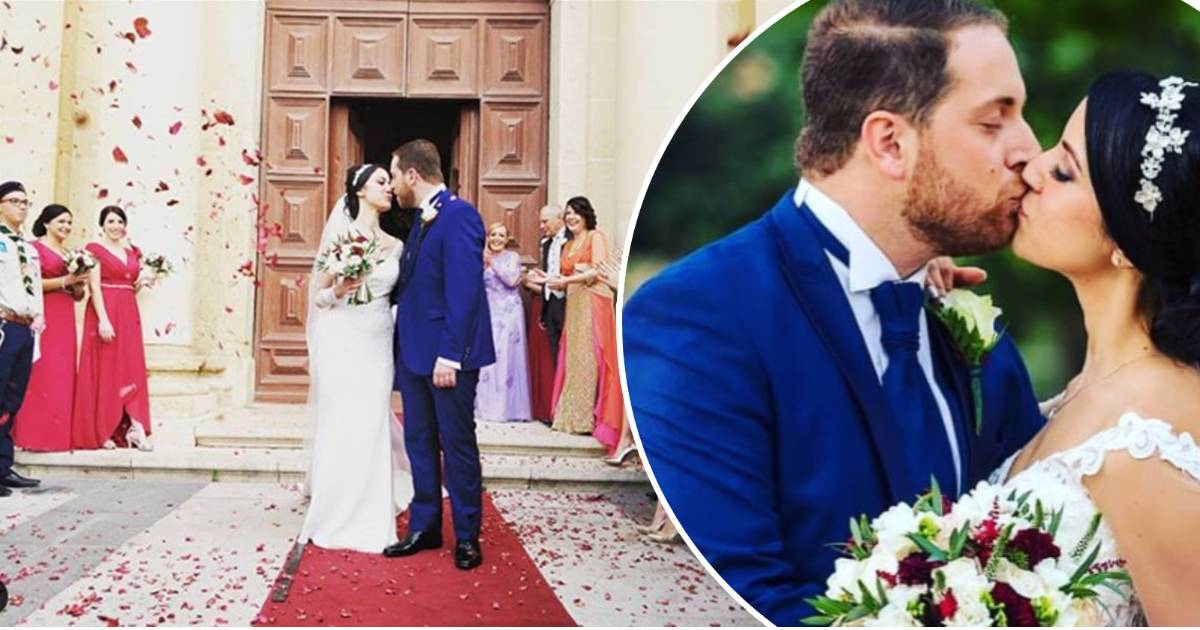 MEP Alex Agius Saliba celebrates first wedding anniversary with wife Sarah