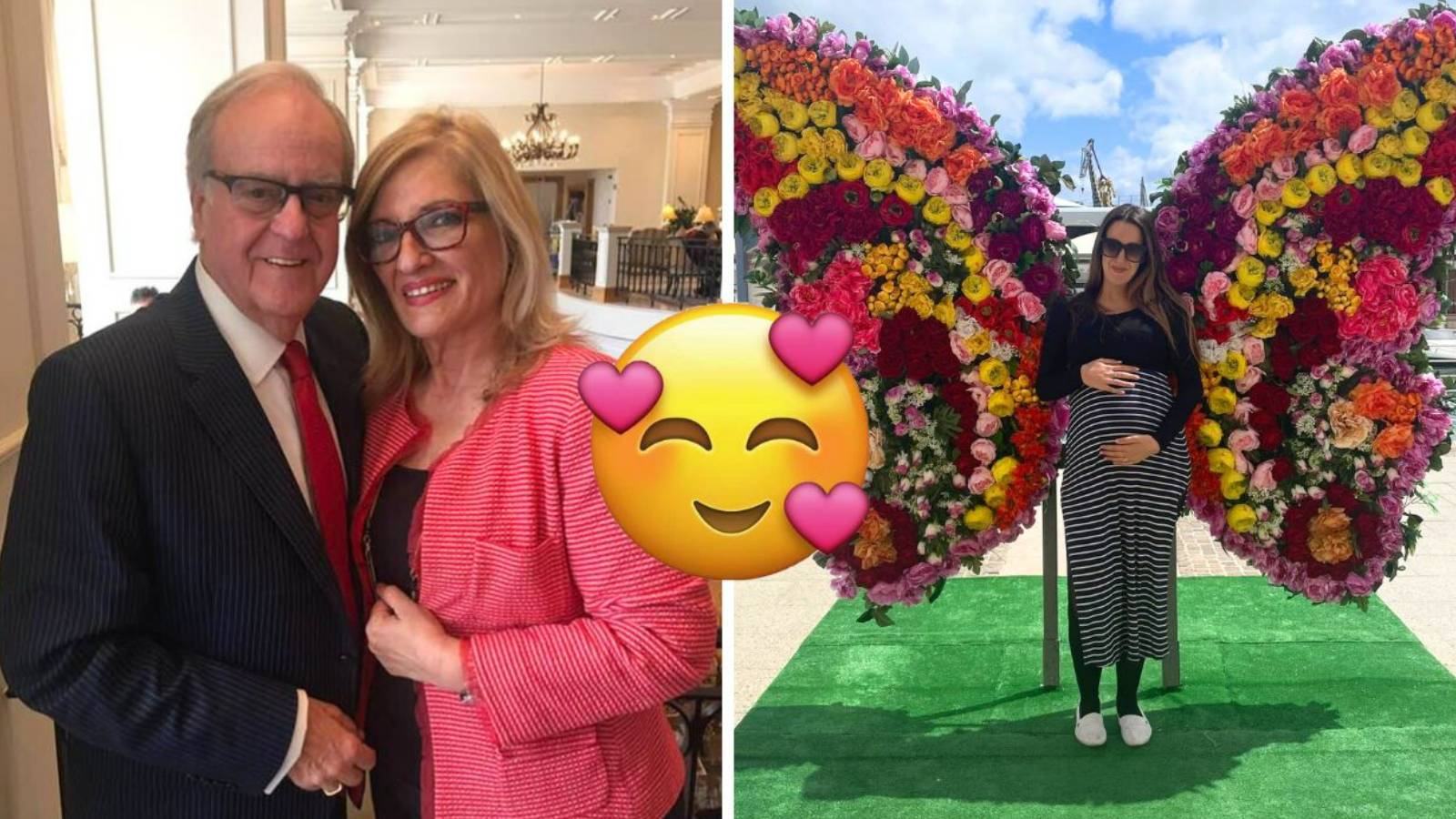 Norman and Josette Hamilton set to become grandparents for the first time